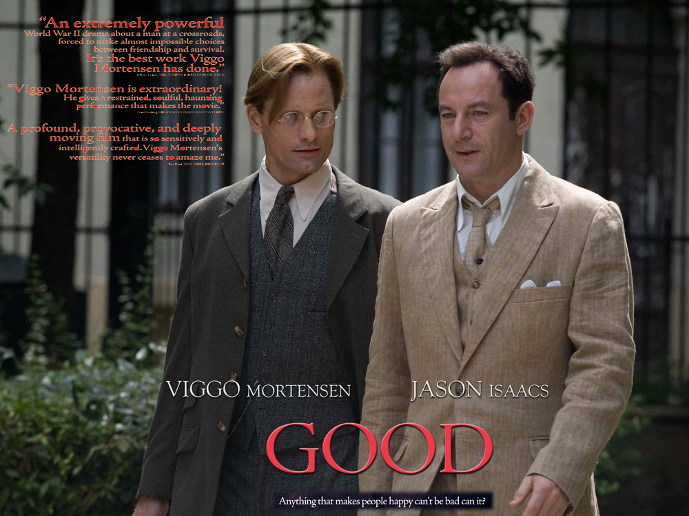 One of my favorite movies :: Good (2008). How good people became Nazi ...