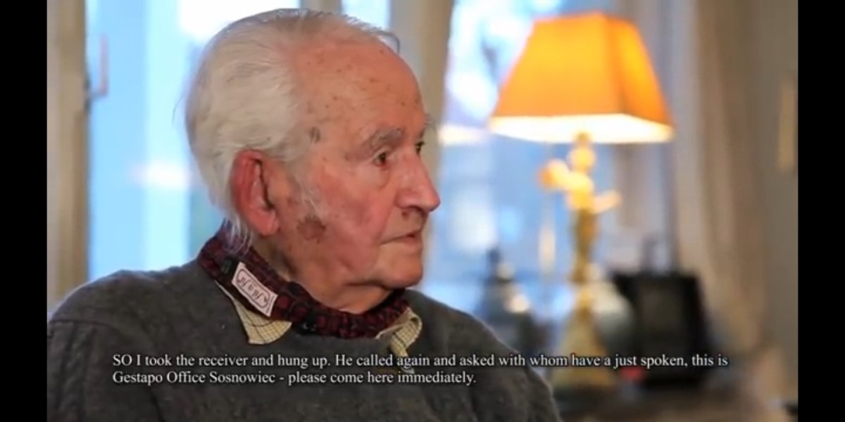 Deeply moving interview with a survivor of Auschwitz, Leon Henry. With ...