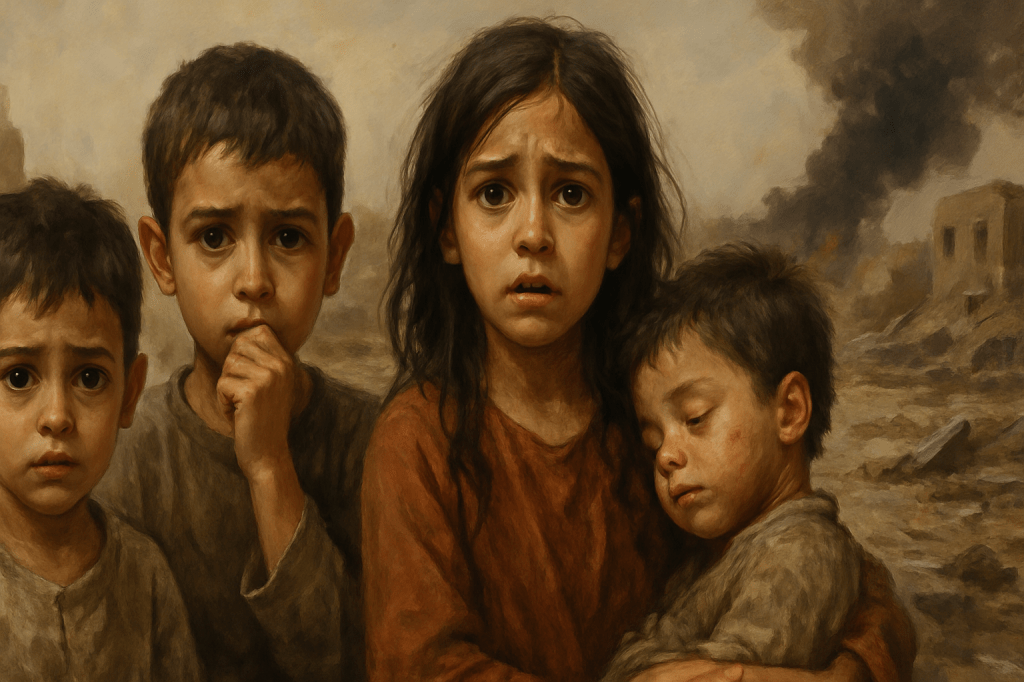 ‘Do the pilots who bomb children have children?’ Questions from Gaza’s ...